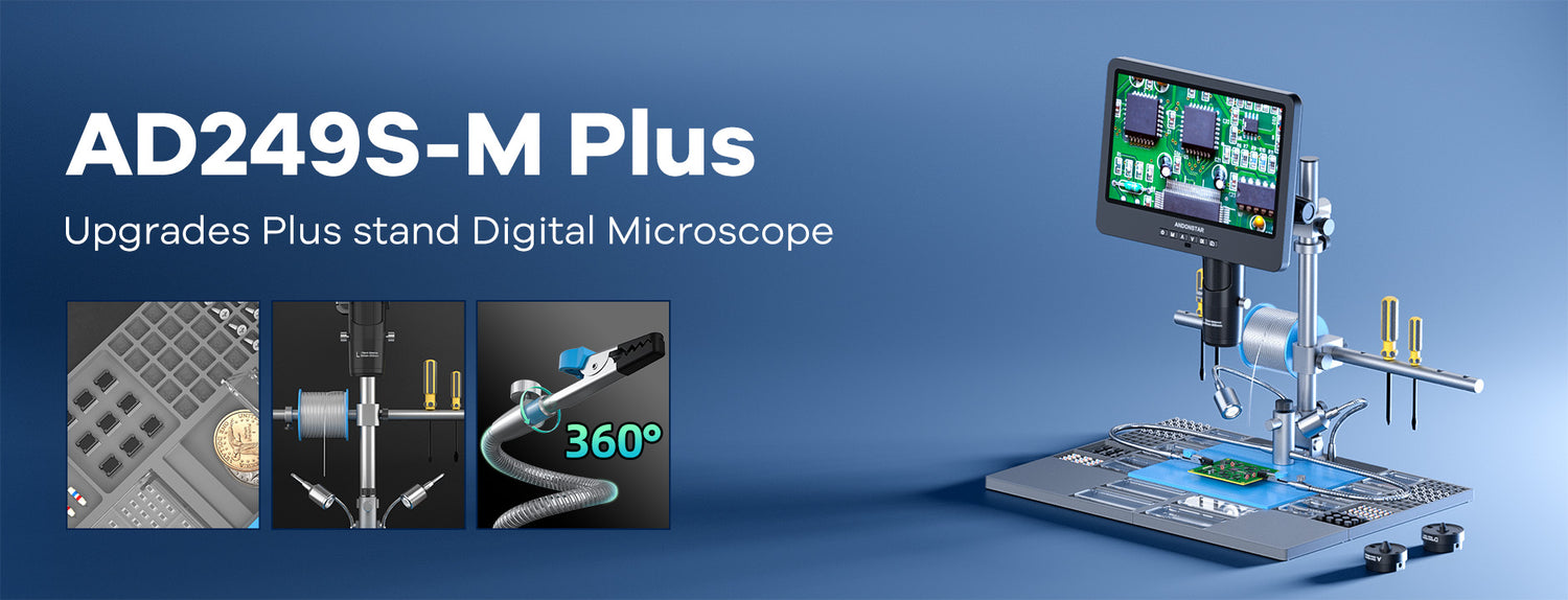 Andonstar Digital Microscope | Best Tool for PCB Soldering SMD Repair