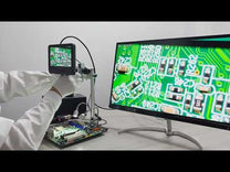 3 lenses AD246S-M/AD249S-M LCD HDMI 10/7 inch Digital Microscope HDMI ...